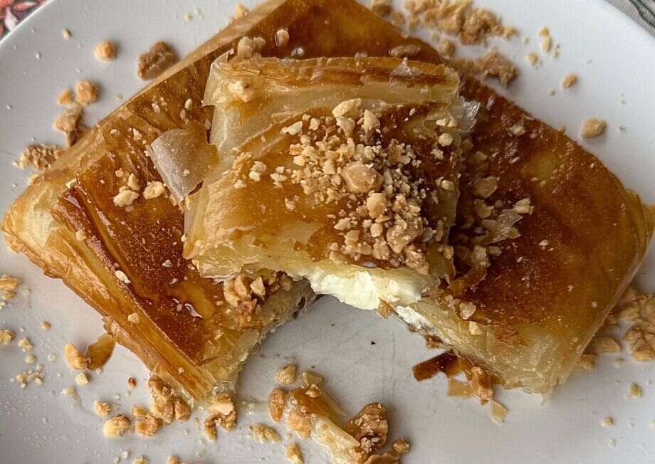 Crispy Goat Cheese Filo Pastry Parcels