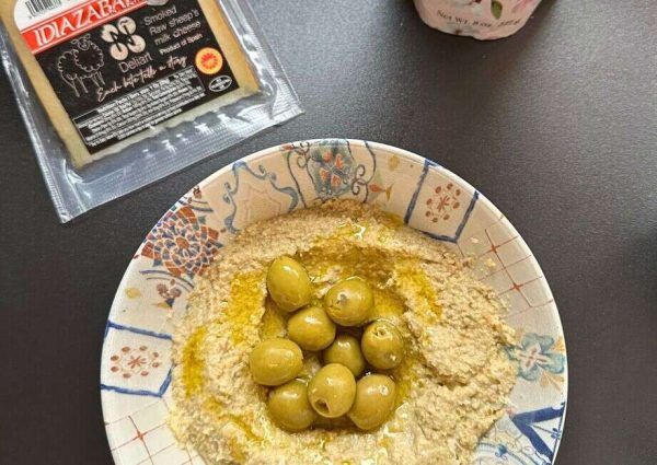 Spanish Olive Tapenade with Almonds & Idiazabal Cheese